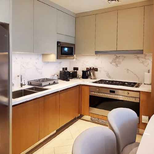 Kitchen Wrapping in Business Bay, Dubai | Wecare Wrap